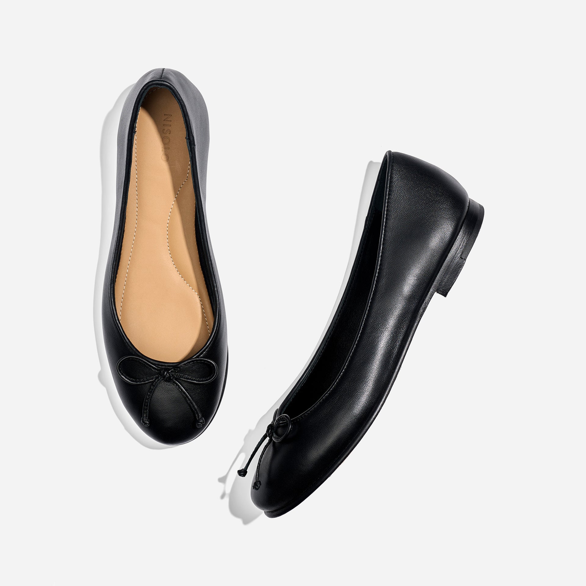 Bea Go-To Ballet Black — Nisolo