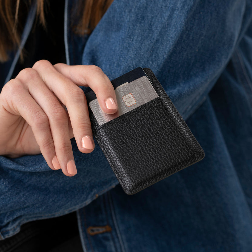 Nico Card Case Wallet Black — Nisolo